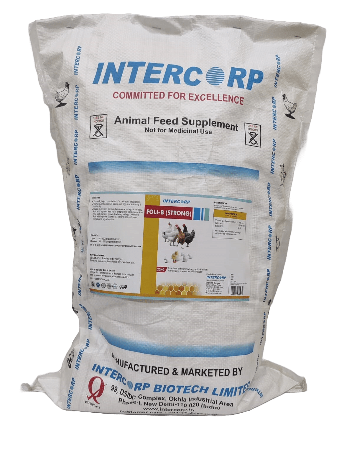 INTERMIX - FOLI-B STRONG - POWDER - Intercorp Biotech